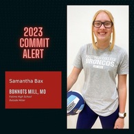 Samantha Bax's Women's Volleyball Recruiting Profile