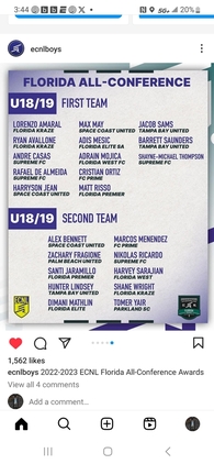 Hunter Lindsey's Men's Soccer Recruiting Profile