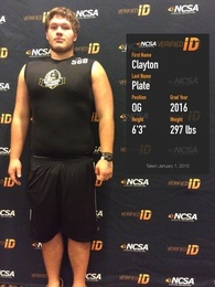 Lucas Plate's Football Recruiting Profile