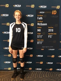 Faith McQueen's Women's Volleyball Recruiting Profile
