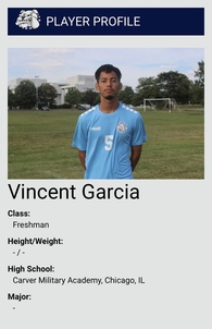 Vincent Garcia's Men's Soccer Recruiting Profile