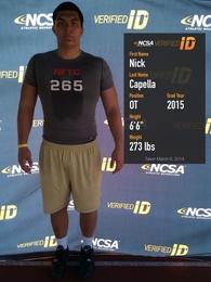 Nicholas Capella's Football Recruiting Profile