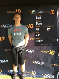 Brad Mayes's Football Recruiting Profile