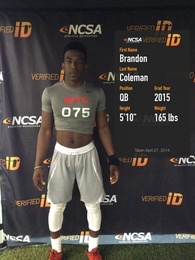Brandon Coleman's Football Recruiting Profile