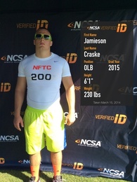 Jamieson Craske's Football Recruiting Profile