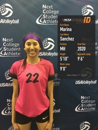 Marina Sanchez's Women's Volleyball Recruiting Profile