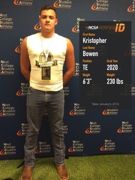 Kristopher Bowen's Football Recruiting Profile