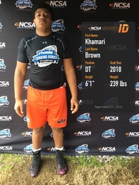 Khamari Brown's Football Recruiting Profile
