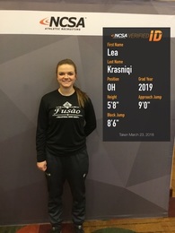 Lea Krasniqi's Women's Volleyball Recruiting Profile