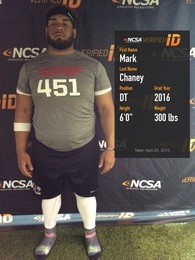 Mark Chaney Jr's Football Recruiting Profile
