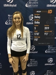 Hailey Ostby's Women's Volleyball Recruiting Profile