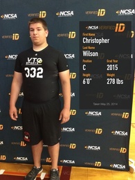 Christopher Wilson's Football Recruiting Profile