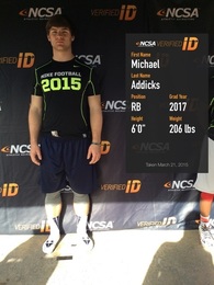 Michael Addicks's Football Recruiting Profile