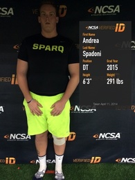 Andrea Spadoni's Football Recruiting Profile