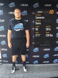 Cameron Davis's Football Recruiting Profile