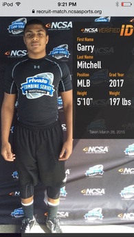 Garry Mitchell J.R's Football Recruiting Profile