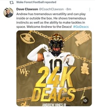 Andrew Hines III's Football Recruiting Profile