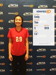 Emily Tran's Women's Volleyball Recruiting Profile