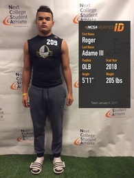 Roger Adame, III's Football Recruiting Profile