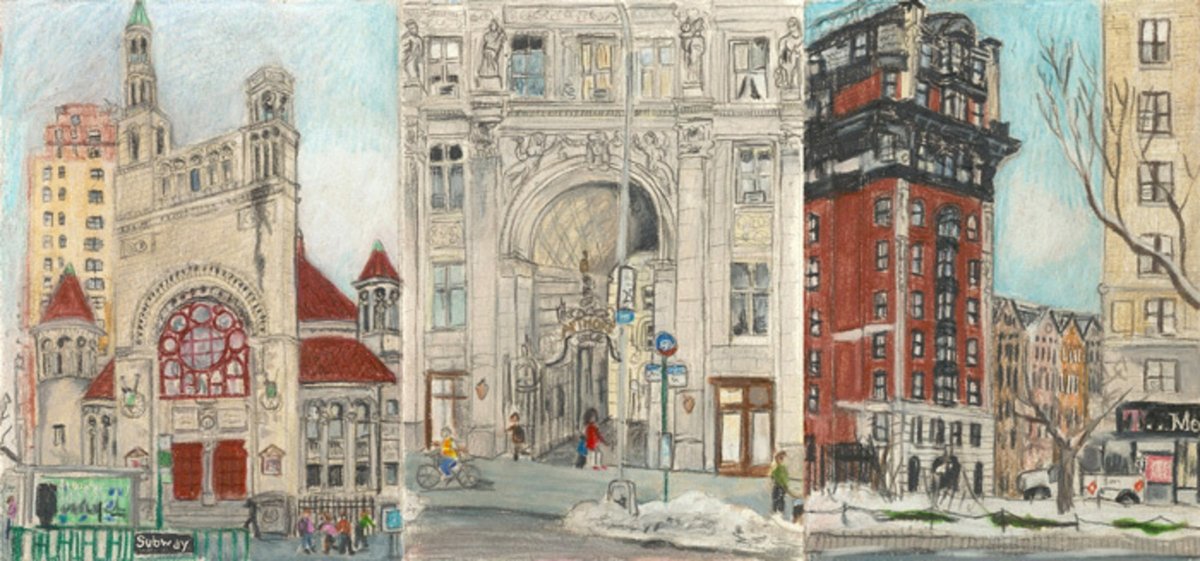 Elise Engler, W.80-79/79-/78/78-77th Street (March), 2014-15 | Robert ...