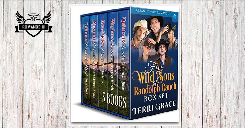 The Five Wild Sons of Randolph Ranch Box Set: Clean Cowboy Romance by ...