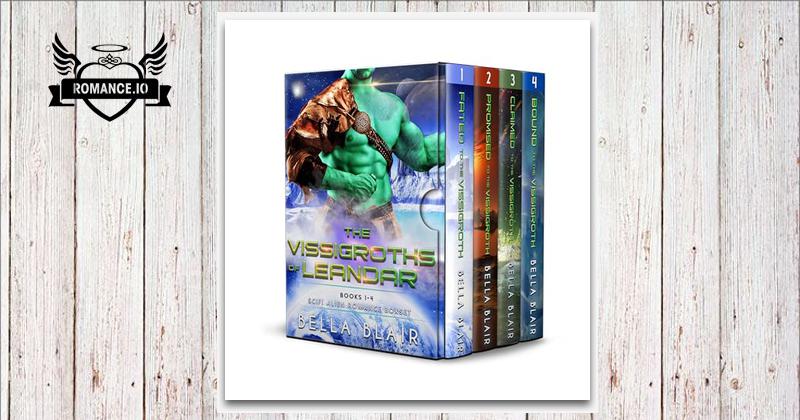 The Vissigroths of Leander Books 1-4: A SciFi Alien Romance by Bella Blair