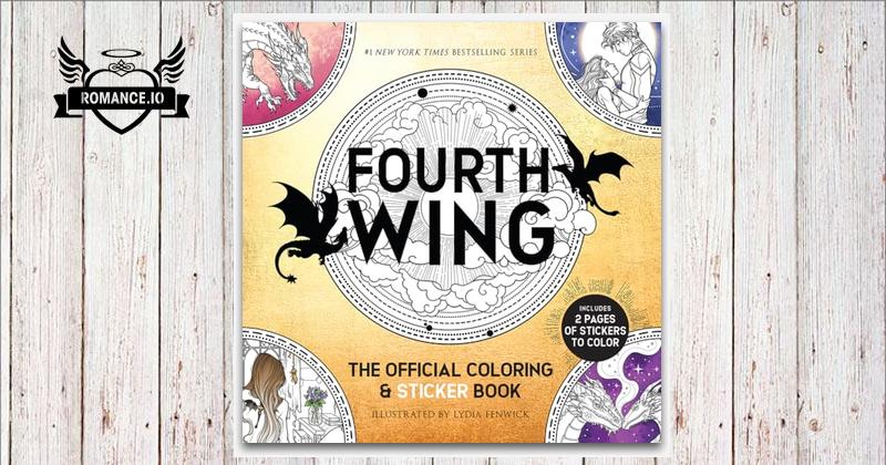 Fourth Wing: The Official Coloring & Sticker Book by Lydia Fenwick