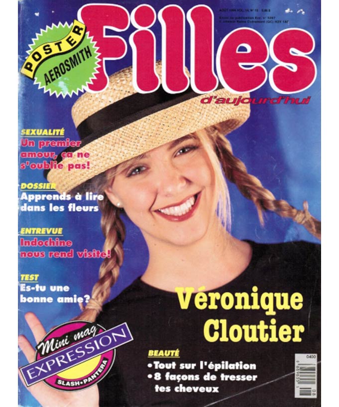 Véro en couverture des magazines de 1994 à 2011 - Véronique Cloutier