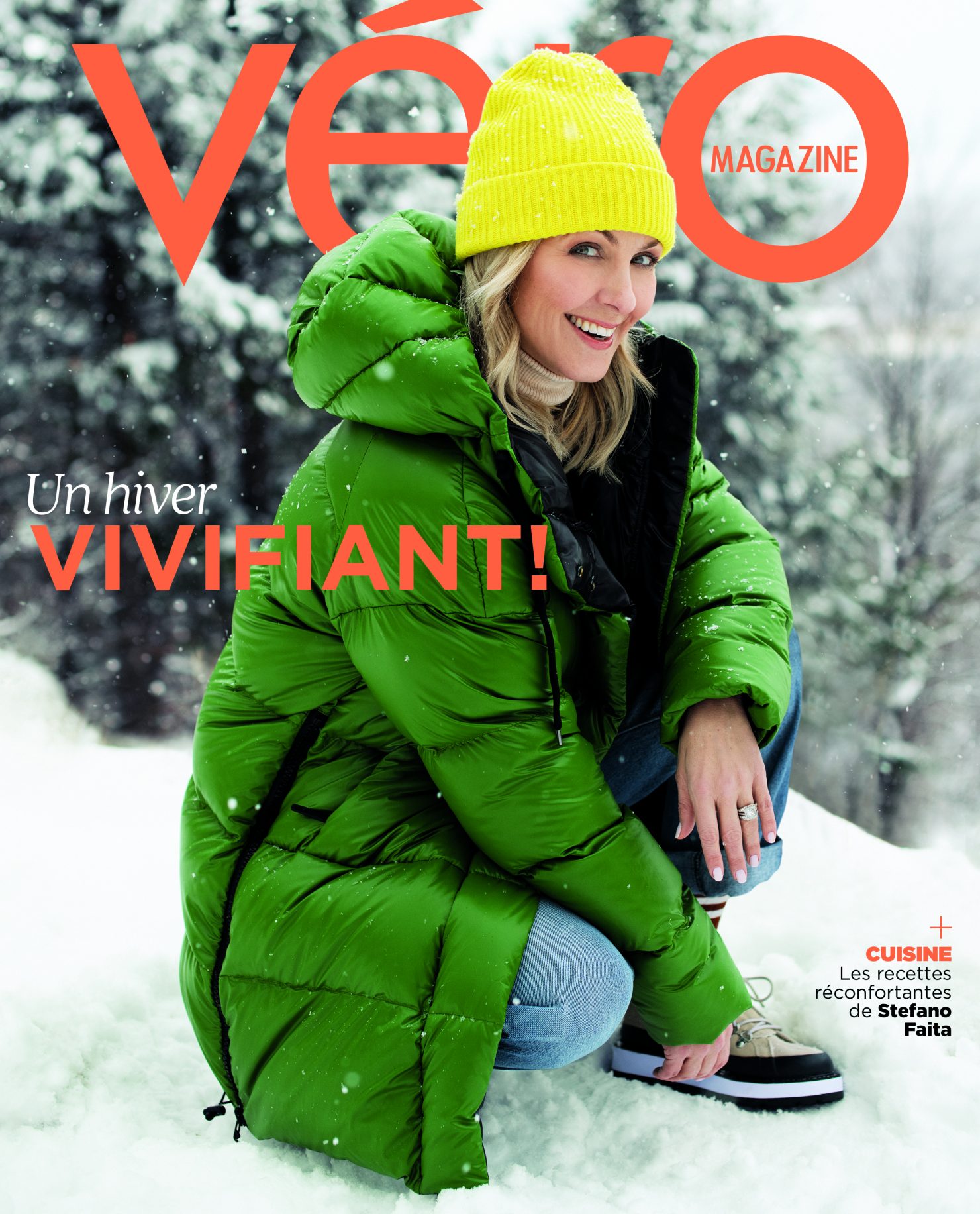 Un hiver vivifiant avec le magazine VÉRO! - Véronique Cloutier