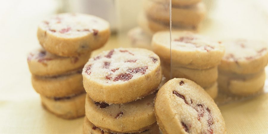 Biscuits frigo aux canneberges - Véronique Cloutier