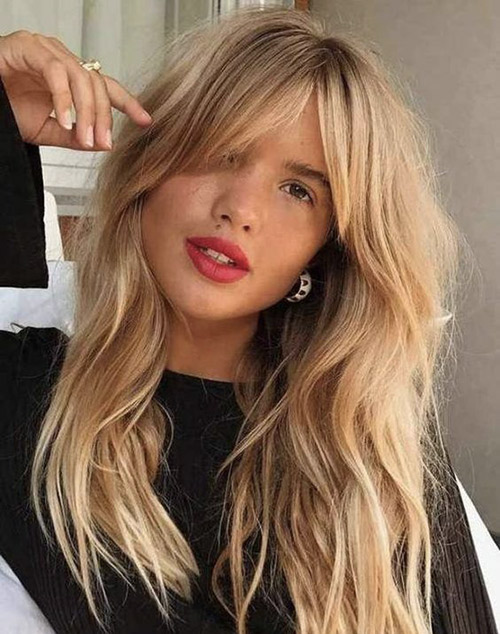 15 inspirations pour adopter la frange - Véronique Cloutier