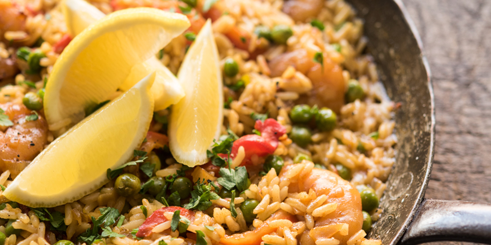 Recette de paella rapide aux crevettes - Véronique Cloutier