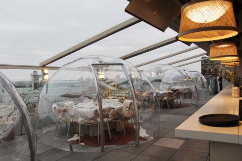 Bivouac, Ophelia... 4 restos où manger sous un dôme au Québec