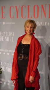 Tapis rouge du film Le cyclone de Noël avec Véronique Cloutier