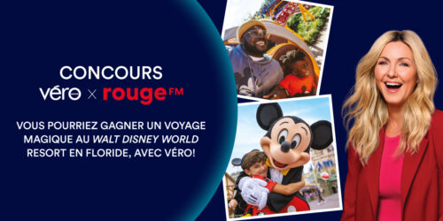 Concours : Vous pourriez partir à Disney avec Véronique Cloutier