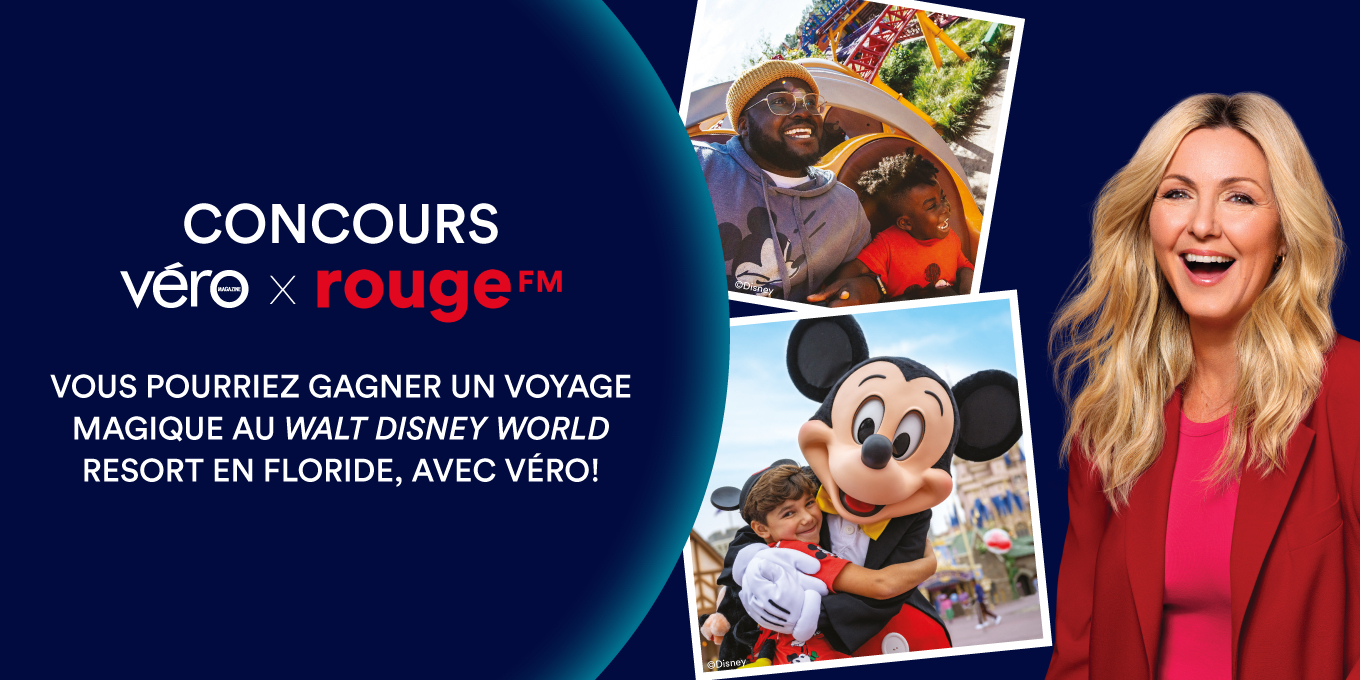 Concours : Vous pourriez partir à Disney avec Véronique Cloutier