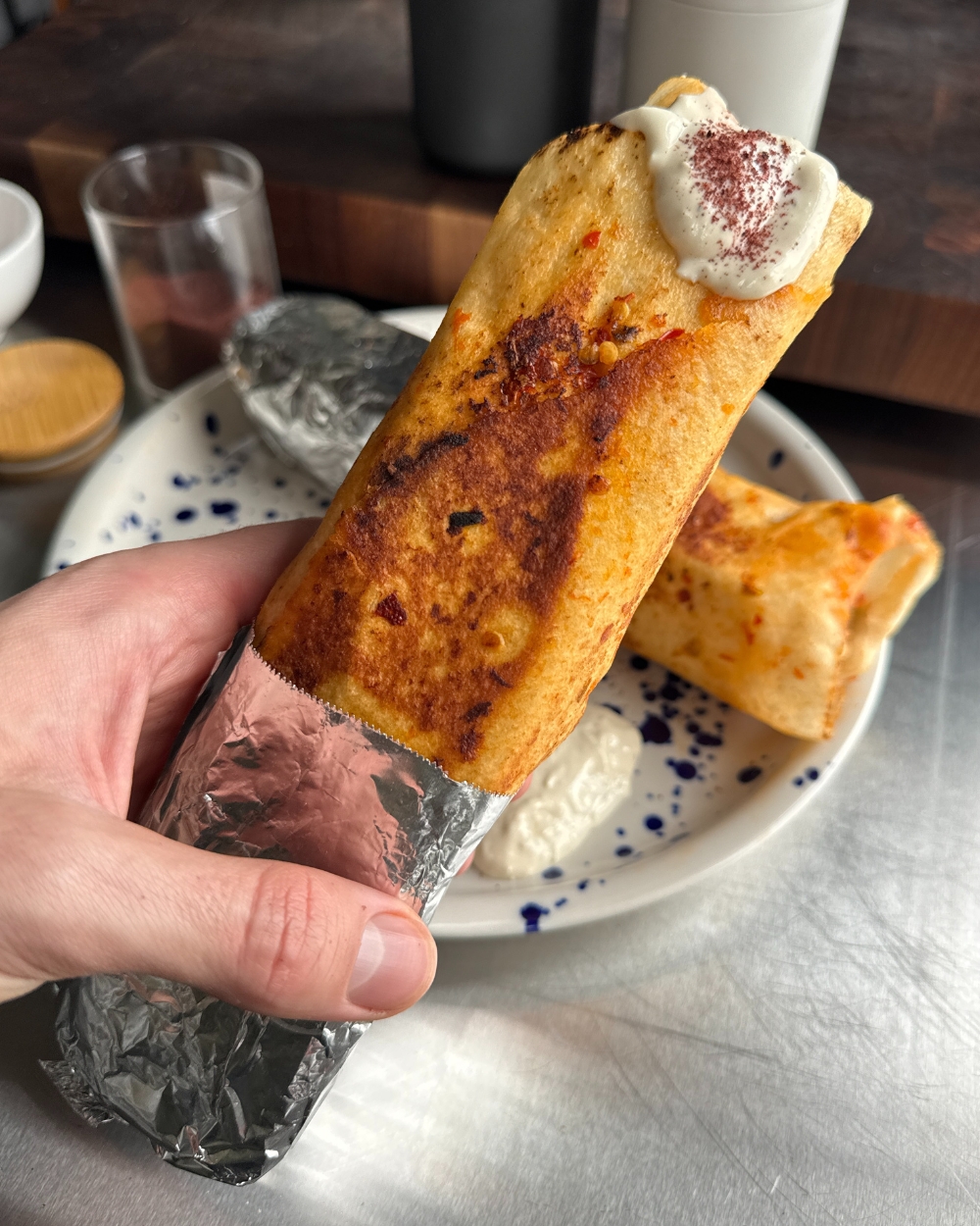 Shawarma croustillant au poulet, de Dom Cooks