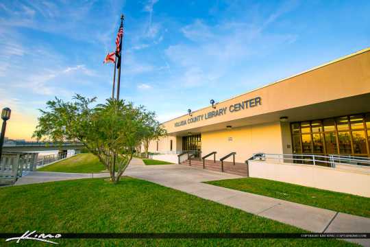 Daytona Beach Florida Volusia County Library | Royal Stock Photo