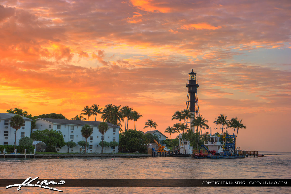 Hillsboro Inlet Lighthouse Pompano Beach Beauitful Day at Inlet | Royal ...