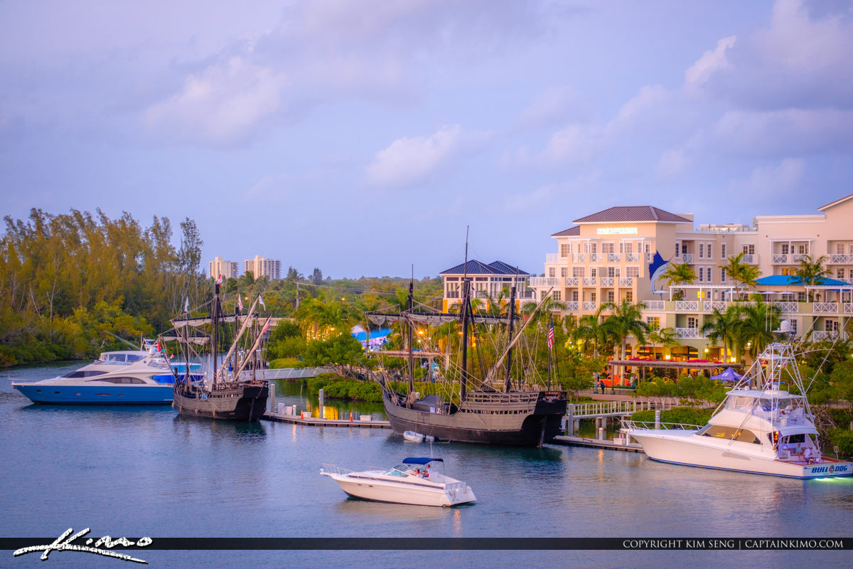 Harbourside Waterway Jupiter Florida | Royal Stock Photo