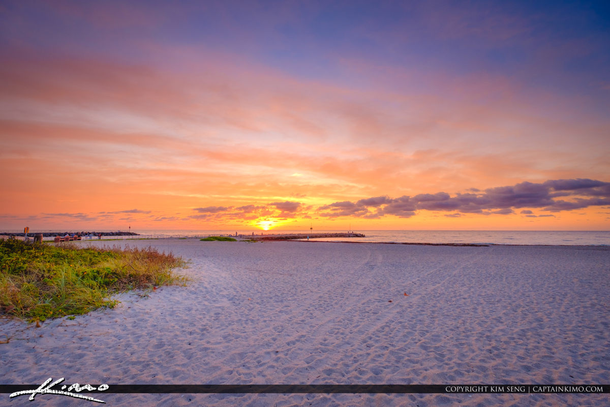 Jupiter Beach Park Inlet Jupiter Florida | Royal Stock Photo