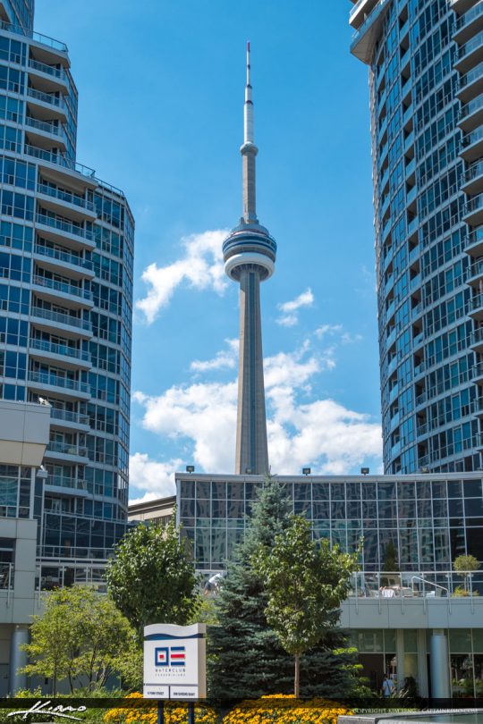 Building CN Tower Downtown Toronto Canada | Royal Stock Photo