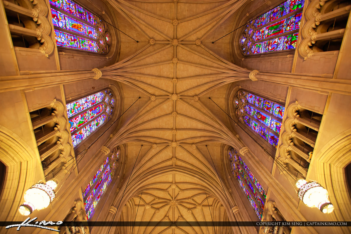 Ceiling and Texture Duke University Chapel Interior Durham North ...