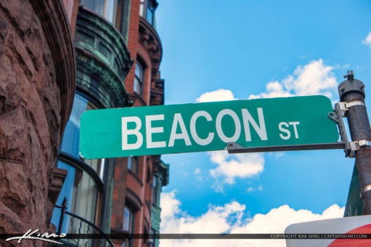 Beacon Street Boston Massachusetts | Royal Stock Photo