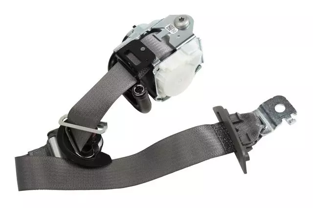 Dark Ash Gray Driver Seat Belt with Retractor and Pre-Tensioner ...