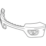 2015-2020 Chevrolet Colorado Front Bumper Cover 23484644 GM ...