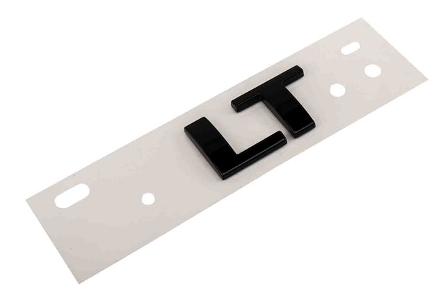 1995-2020 GM Black C-Pillar Trim Level Name Plate 84214126 | TascaParts.com