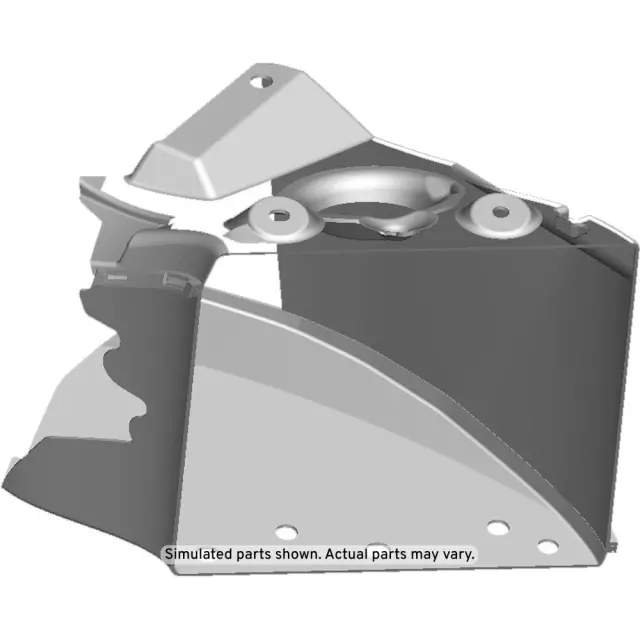 2019-2024 Chevrolet Camaro Driver Side Auxiliary Radiator Front Duct ...