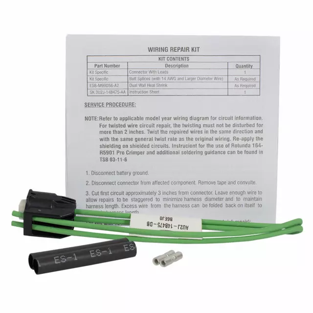 Genuine OEM Ford Part - Wire Assembly AU2Z-14S411-DB | Genuine OEM Ford ...