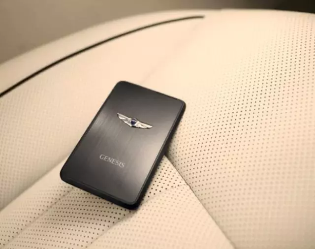 2017-2018 Genesis G80 Wallet Sized Card Key - Genuine OEM | World OEM ...